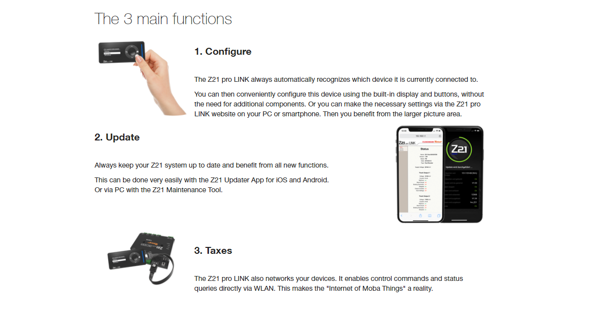 Roco 10838 Digital Z21 Pro Link - dcctrainautomation.co.uk
