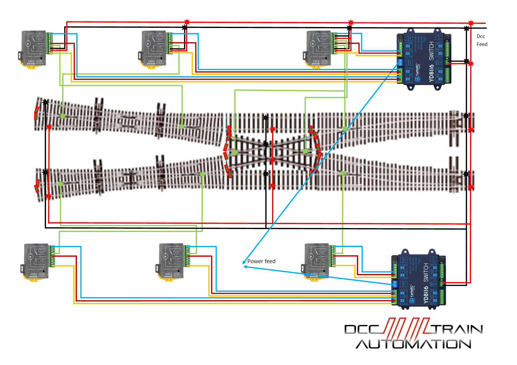 How to wire a double junction using a MP1 and a MP4 ...