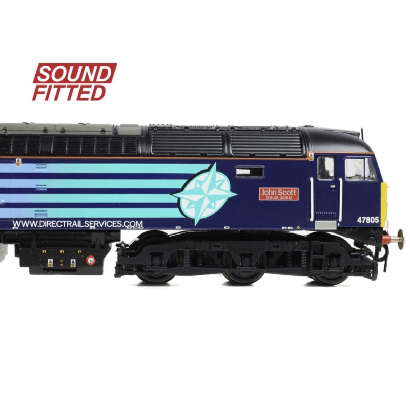 Graham Farish 372-252SF Class 47/4 47805 'John Scott' DRS Compass ...