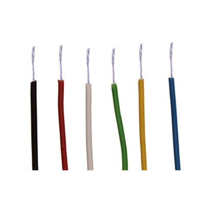 Equipment Wire 100M Black 7/0.2 mm WIRE - dcctrainautomation.co.uk