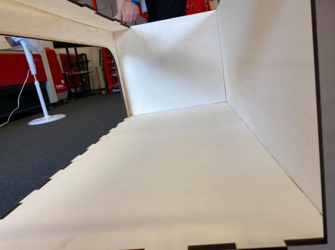 Lasercut Baseboard Left side 1200mm x 600mm - dcctrainautomation.co.uk