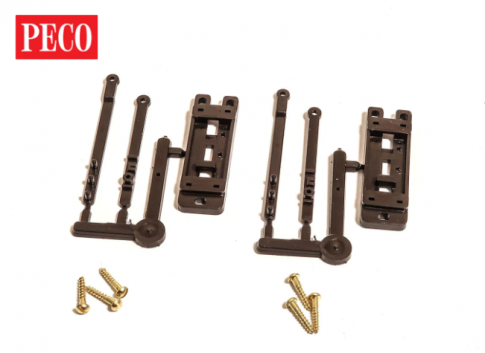 PECO PL-12 Turnout Motor Adaptor Base with over centre spring ...