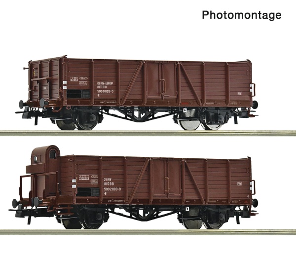 ROCO 6600071 OBB Fals Self Unloading Wagon Set (3) IV ...