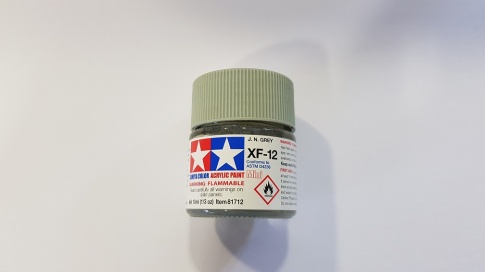 Tamiya MINI XF-12 JAPANESE NAVY GREY Acrylic Paint 10ml ...