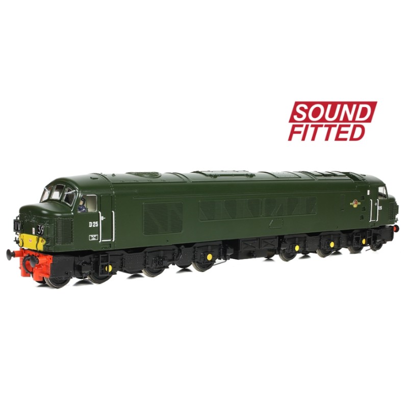 Bachmann 32-679ASF Class 45 Split Headcode D25 BR Green DCC Sound ...