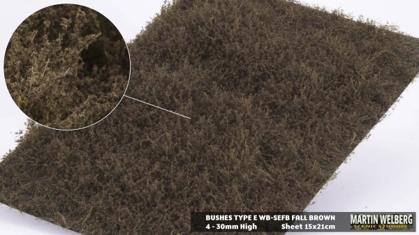 Bushes type B Fall Brown - dcctrainautomation.co.uk