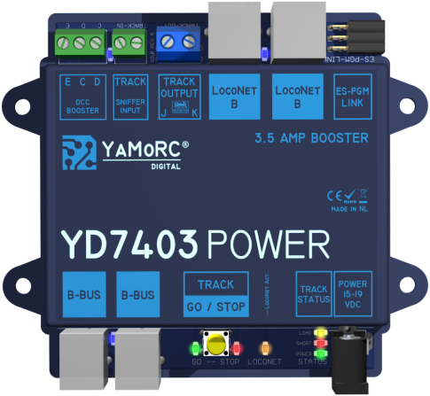 YaMoRC YD7403 Power - dcctrainautomation.co.uk