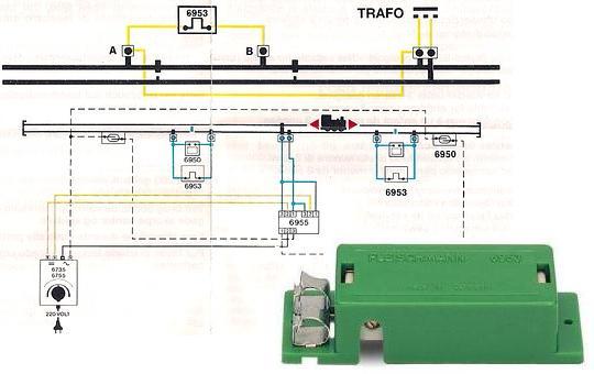 Fleischmann 6953 Station Stop Control - dcctrainautomation.co.uk