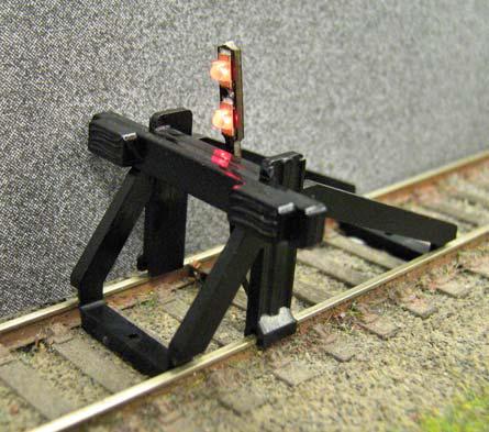 Gaugemaster Buffer Stop Lights N Scale (2) - dcctrainautomation.co.uk