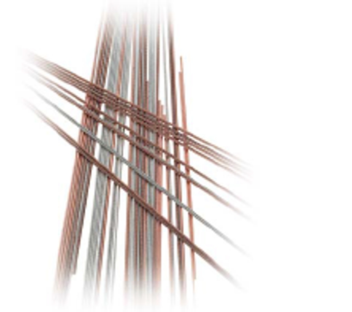 Contact wires 0,7 x 250 mm (40) - dcctrainautomation.co.uk