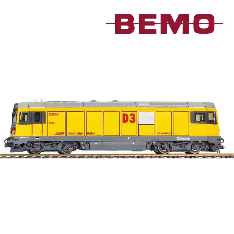Bemo 1388 113 RhB Gmf 4/4 234 03 diesel locomotive D3 "Albula ...