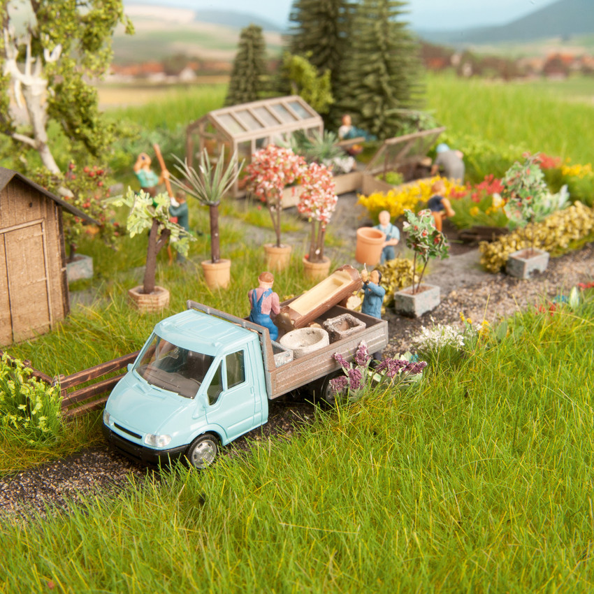 Noch 14886 Flowerpots (18) Accessory Set - dcctrainautomation.co.uk