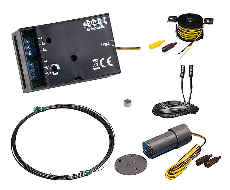 Faller 161667 Car System Bus Stop Set - dcctrainautomation.co.uk