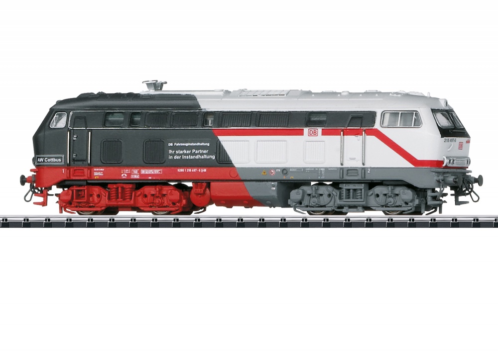 Minitrix Class 218 Diesel Locomotive 16825 - dcctrainautomation.co.uk