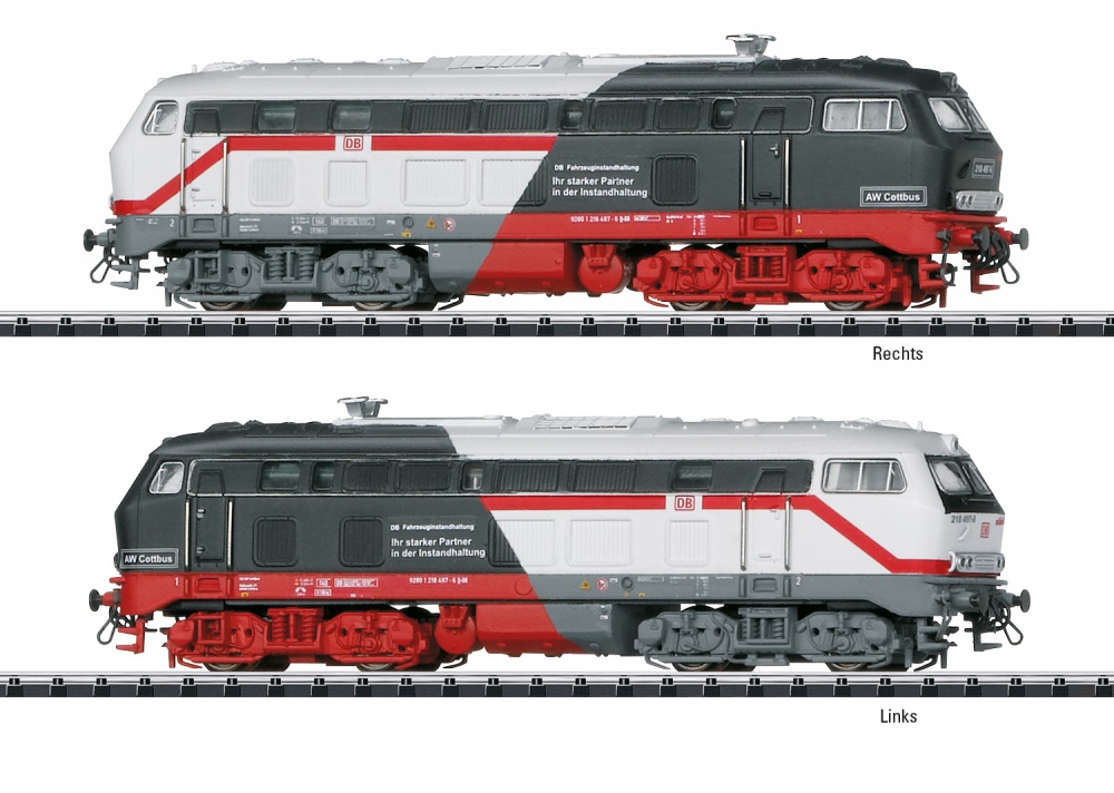Minitrix Class 218 Diesel Locomotive 16825 - dcctrainautomation.co.uk