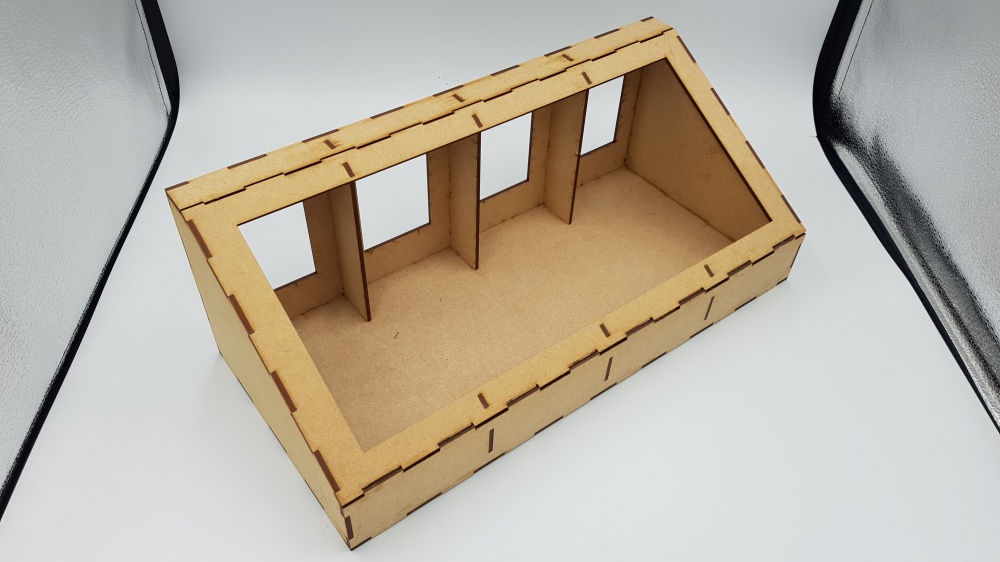 A4 Size Control Panel with Engraved Trackwork on Black Acrylic Display ...