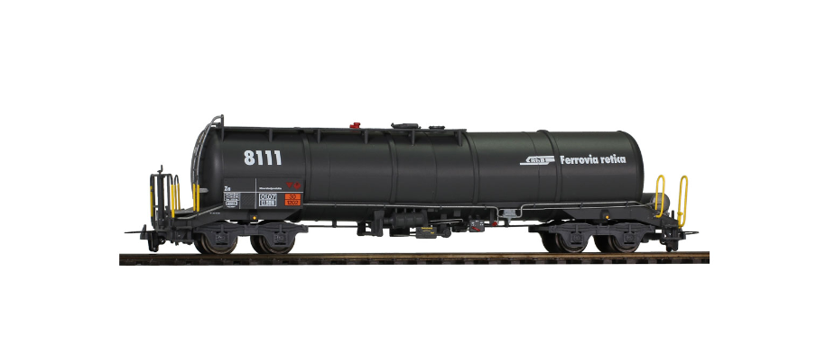 BEMO 2295 123 RhB Za 8113 Articulated Tank Car - dcctrainautomation.co.uk