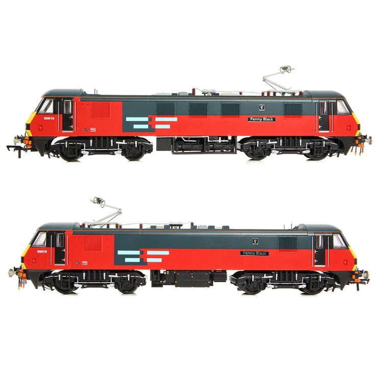 Bachmann 32-614 Class 90 90019 'Penny Black' Rail Express Systems ...