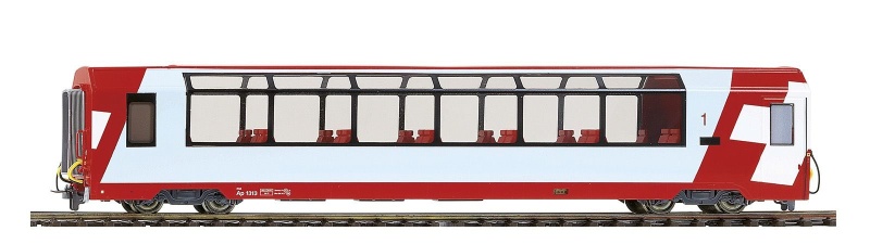 Bemo 3289 102 RhB Api Panoramic Car "Glacier Express ...