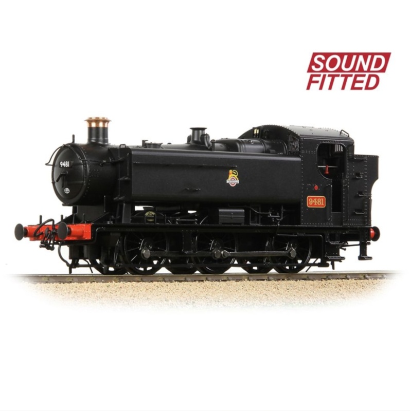 35-026ASF GWR 94XX Pannier Tank 9481 BR Black (Early Emblem ...