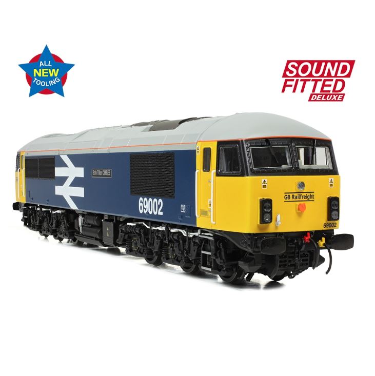 Bachmann 35-777SFX Class 69 69002 'Bob Tiller CM&EE' BR Blue (Large ...