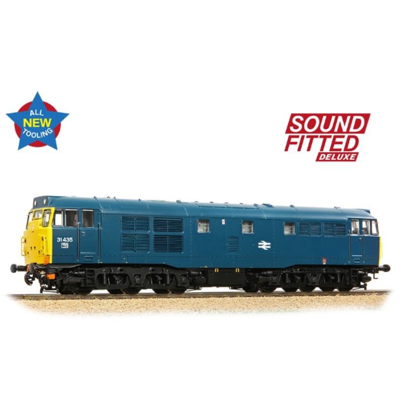 Bachmann 35-825SFX Class 31/4 Refurbished 31435 BR Blue ...