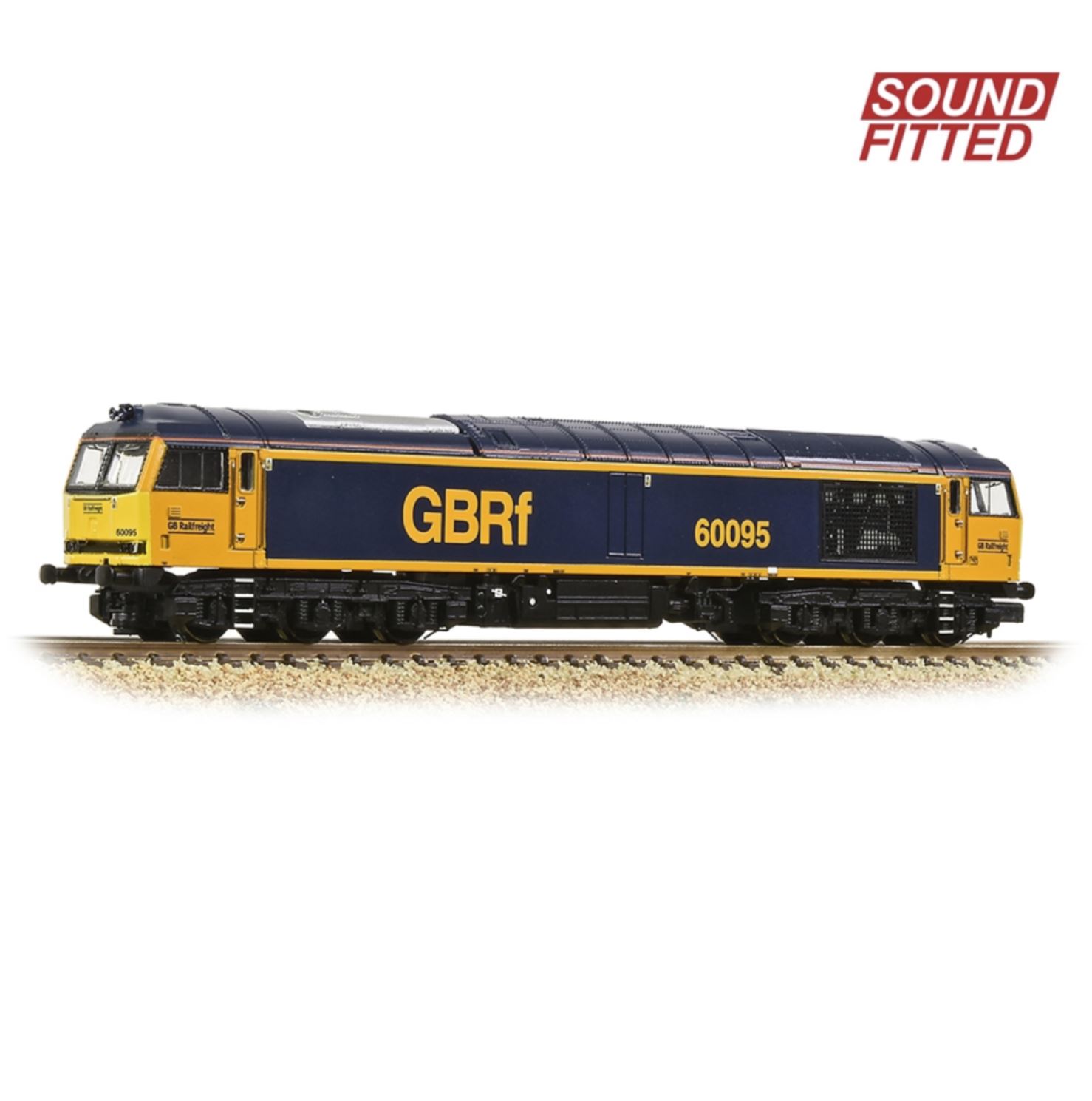 Graham Farish 371-360SF Class 60 60095 GBRf - dcctrainautomation.co.uk