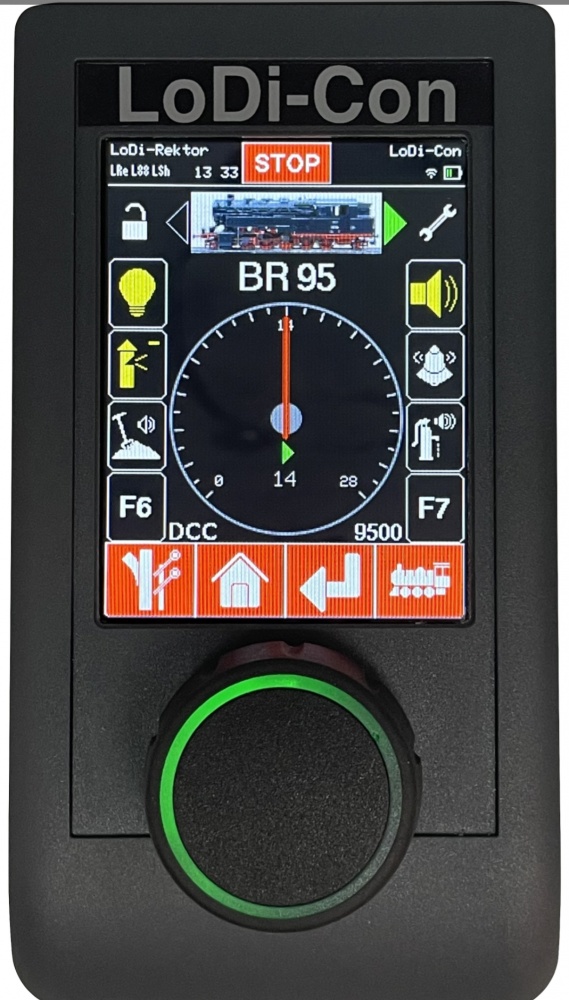 LoDi-Con A hand controller - dcctrainautomation.co.uk