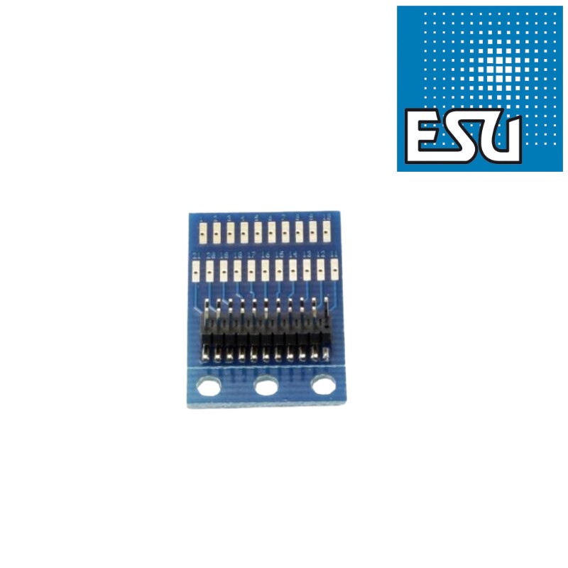 ESU 51967 21 pin Adapter board - dcctrainautomation.co.uk