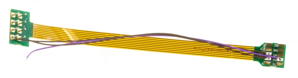 ESU Gauge Neutral Adapter board, 18-pin Next-18 female to NEM652 8-pin ...