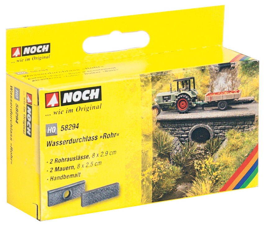 Noch 58294 Culvert Pipe Hard Foam Kit - dcctrainautomation.co.uk