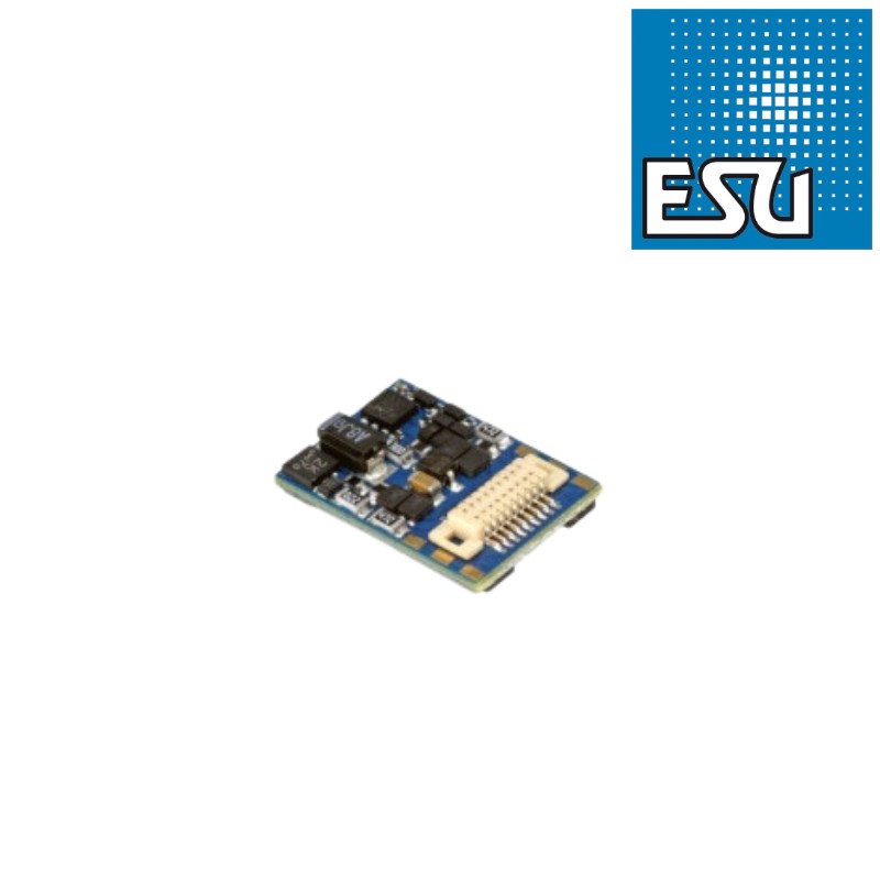 ESU 58928 LokSound 5 nano DCC Blank Decoder, Next18 - dcctrainautomation.co.uk