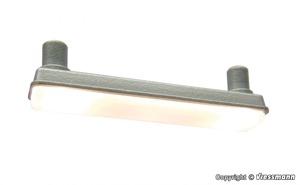 Viessmann 6337 Surface-Mounted Luminaire - 2 LEDs White HO ...