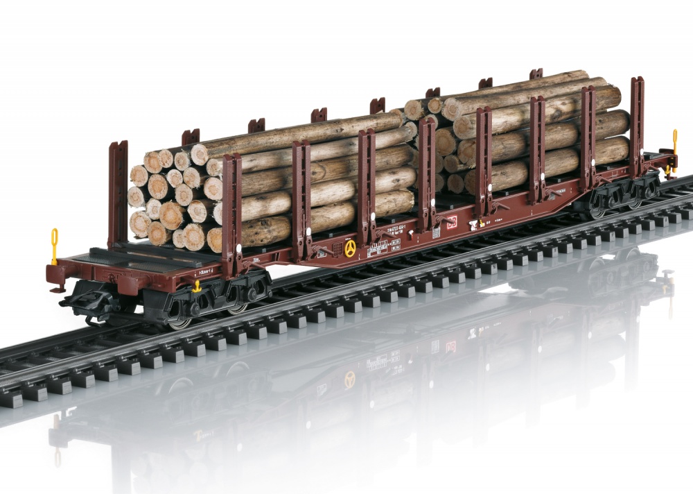 Wood Transport Stake Car Set - dcctrainautomation.co.uk