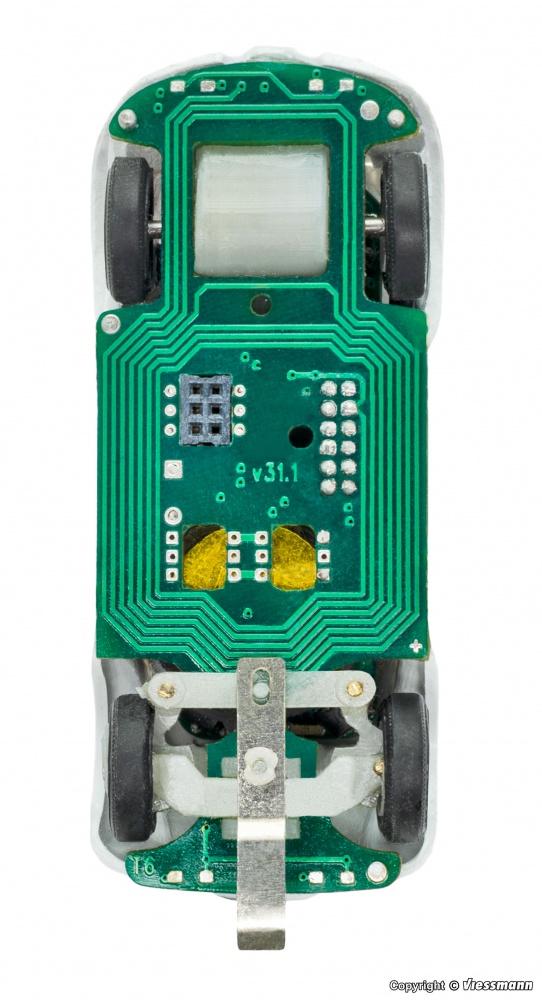 Viessmann CAR-motion 8090 Beetle Car - dcctrainautomation.co.uk