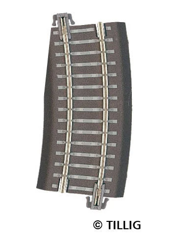 Tillig 83726 Curved Bedding Track R13 - dcctrainautomation.co.uk