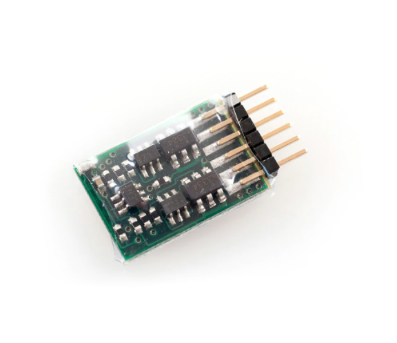 SOUNDTRAXX - 851001/MC1Z102P6 Direct 6pin 2 Function DCC decoder ...