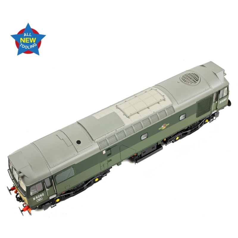 Bachmann 32-341 Class 25/2 D5282 in BR Two Tone Green livery with Small ...