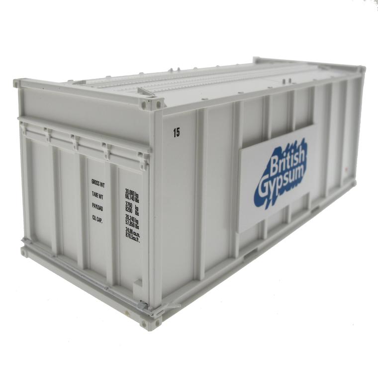 ACCURASCALE - ACC2255GYPA - 3 British Gypsum 20' Containers - White ...