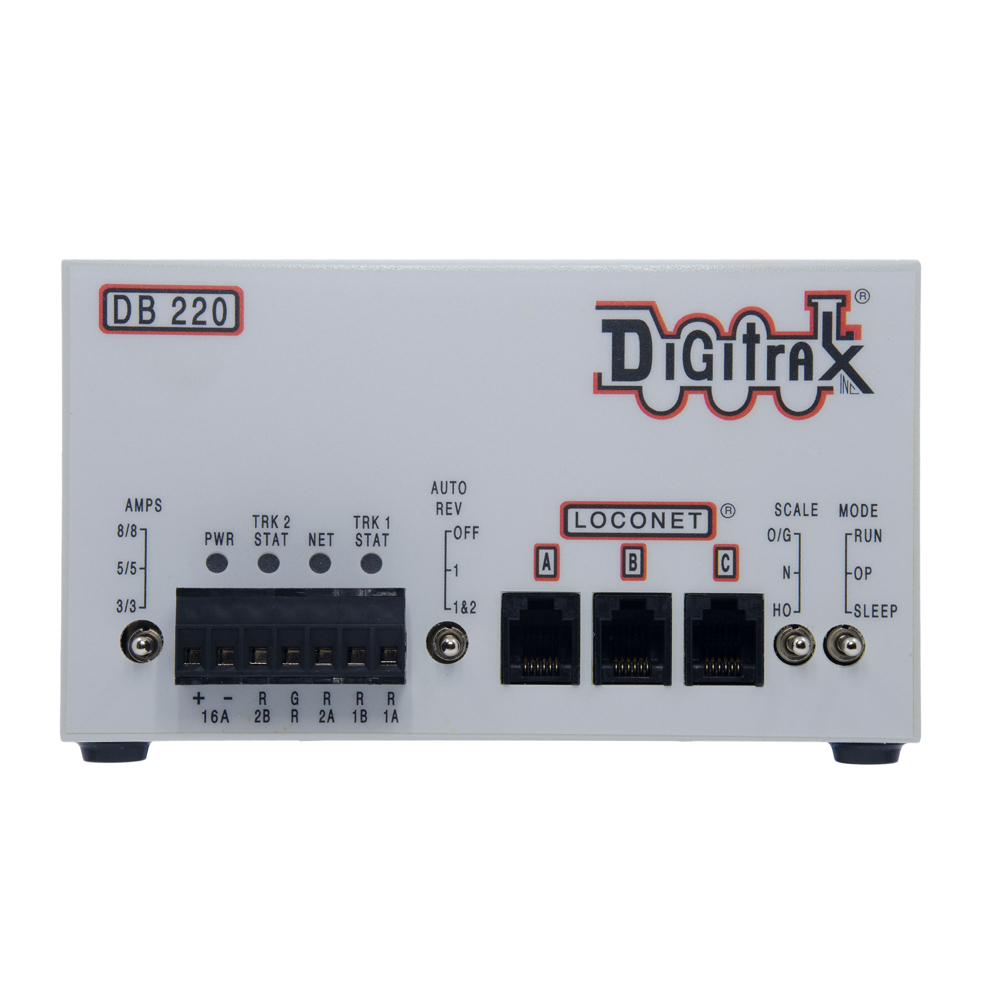Digitrax DB220 Dual 3/5/8 Amp AutoReversing DCC Booster ...