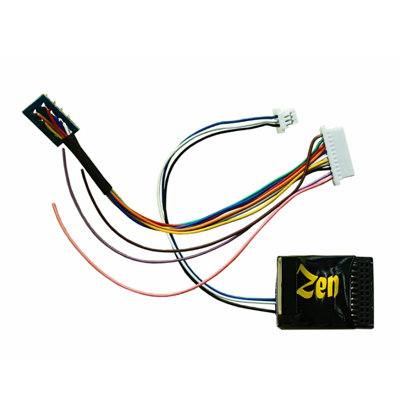 Zen Black Decoder: 21 pin MTC and 8 pin connection. 6 full power ...