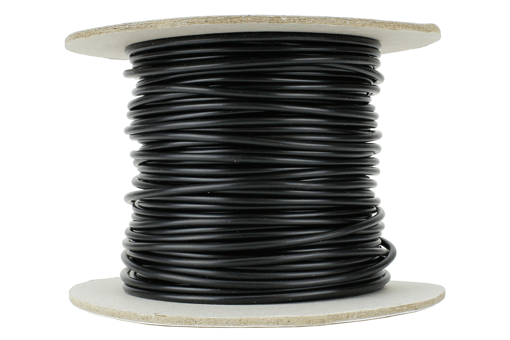 DCC Concepts Bus Wire Black 1.5mm x 25meters - dcctrainautomation.co.uk