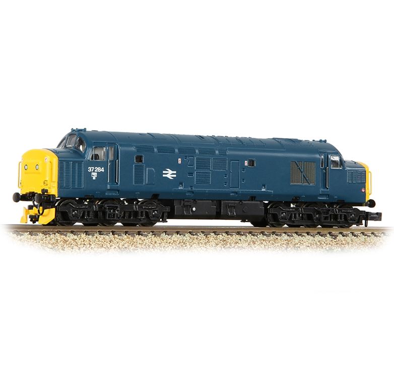 Graham Farish 371-465A Class 37/0 Centre Headcode 37284 BR Blue ...