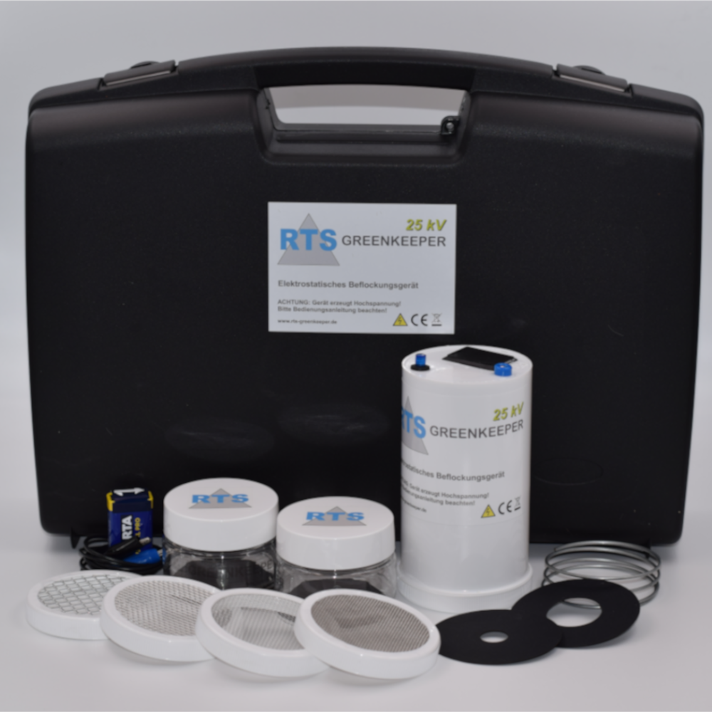 RTS GREENKEEPER® 25Kv - static grass applicator set ...