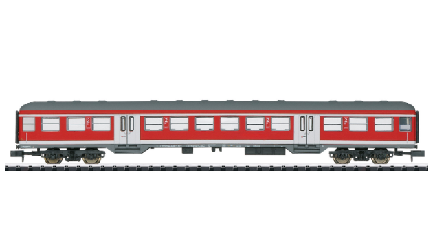 Minitrix 15986 DBAG BNRZ451.4 2ND Class Rotling Commuter Coach VI ...