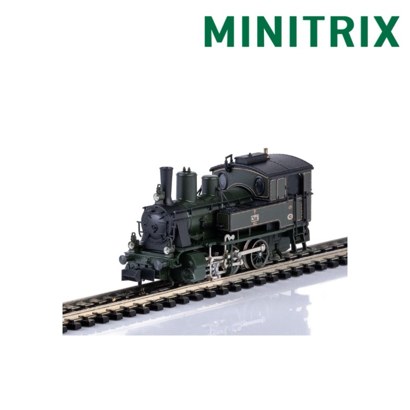 Minitrix M16332 DRB R 3/3 Steam Locomotive II (DCC-Sound ...