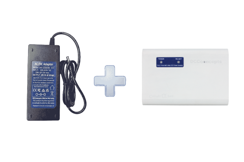 DCC Concepts Alpha DCC System Power Upgrade Bundle - dcctrainautomation ...