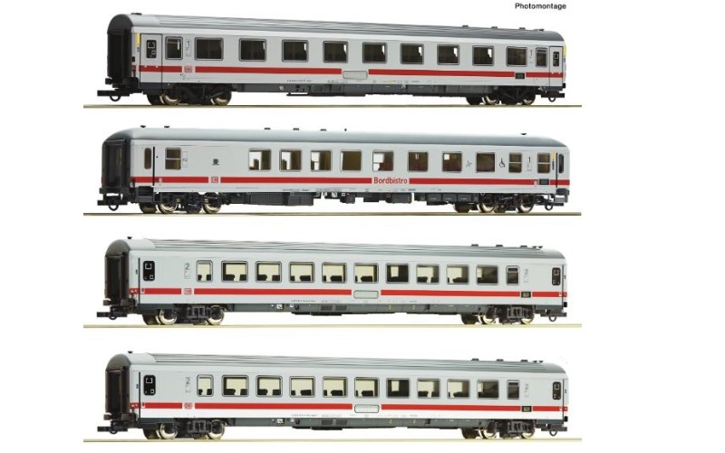 Roco RC6200020 - DBAG IC2310 Coach Set (4) VI - dcctrainautomation.co.uk