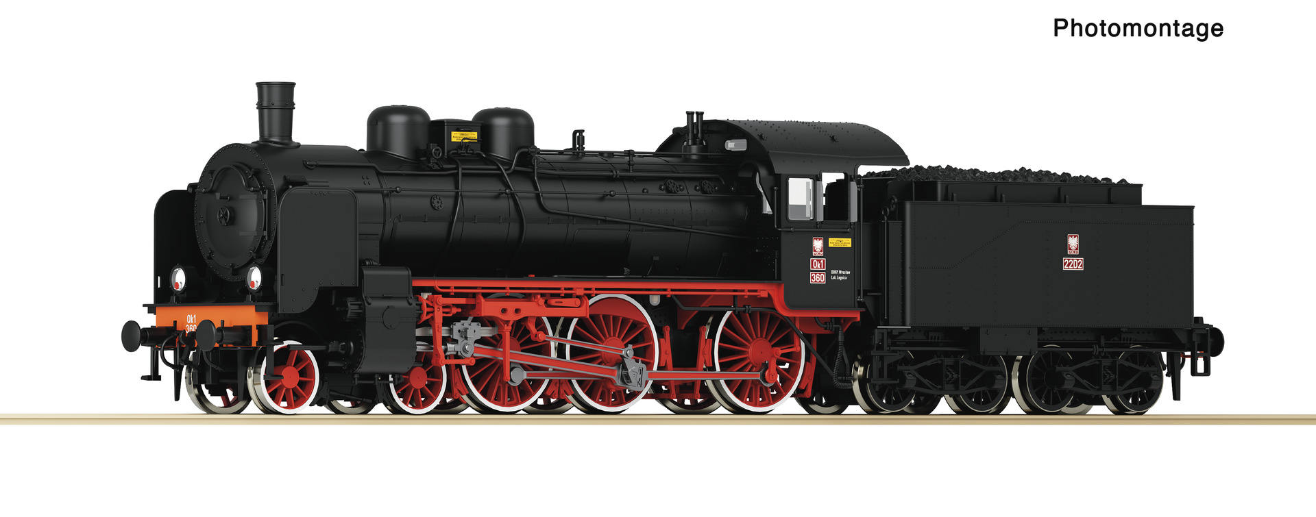 ROCO 71384 PKP Ok1-360 Steam Locomotive IV (DCC-Sound ...