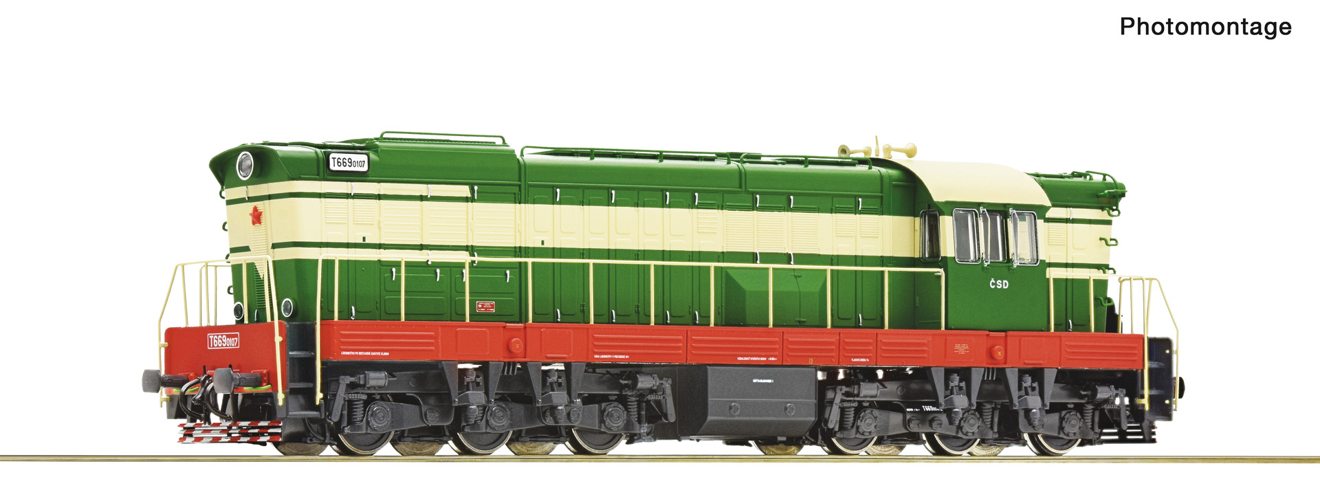ROCO 7310012 CSD T669.0107 Diesel Locomotive IV (DCC-Sound ...